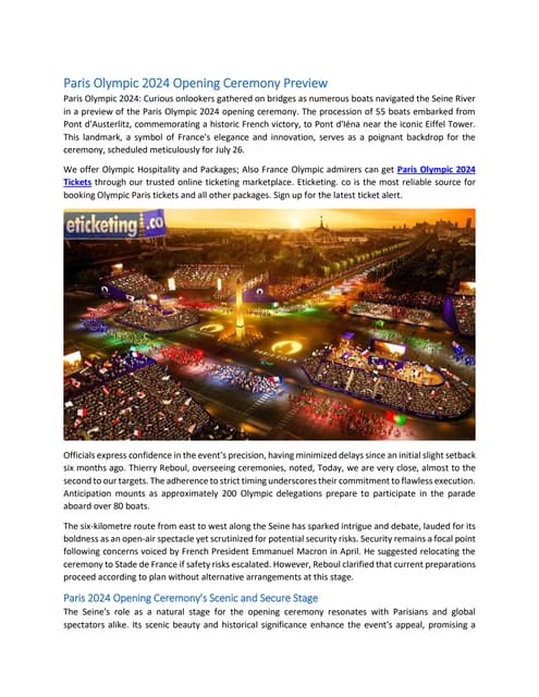 Paris Olympic 2024 Everything to Know About the Olympic Opening Ceremony.pdf