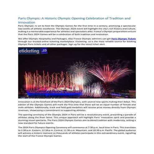 Paris Olympic 2024 Opening Ceremony Preview.pdf