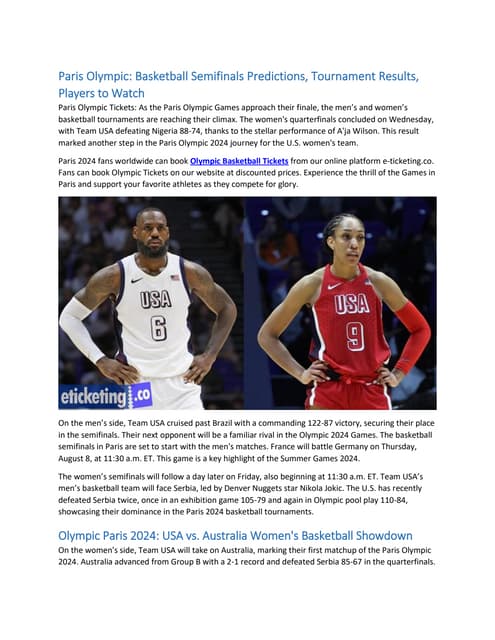Paris 2024 Olympic Basketball Brackets Announced ahead of Olympic Paris.pdf