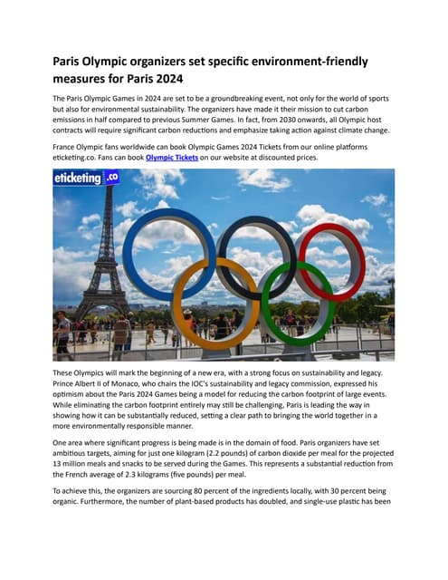 challenges with hosting the olympic in paris 2024.pptx