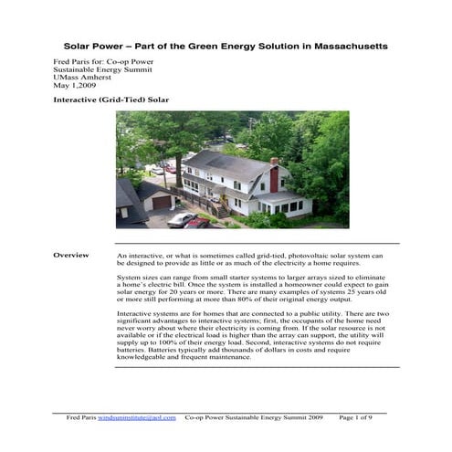 Paris Pv Presentation Part1 | PDF