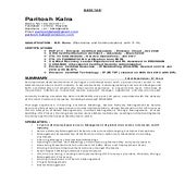 Paritosh Kalra Resume | DOCX