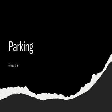 Parking System analysis | PDF
