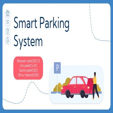 smart parking system with app that marking | PDF