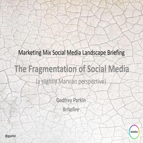 The Fragmentation of Social Media Platforms | PDF