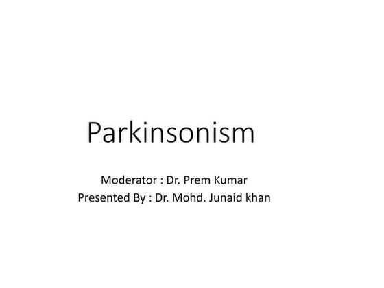 pathophysiology of parkinsons disease | PDF | Physical Therapy | Wellness