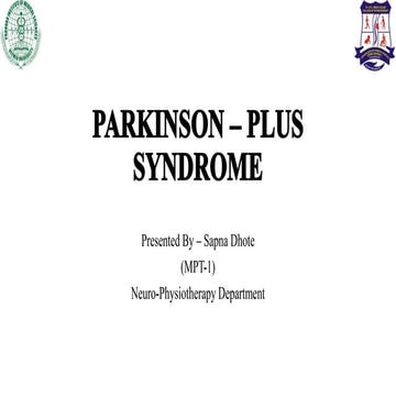 Parkinson Plus Seminar PPT.pptx