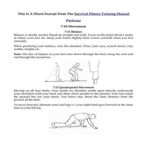 Parkour | PDF