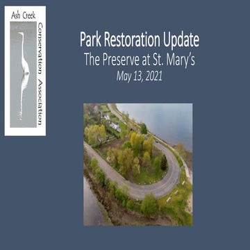 Park Restoration Update | PDF