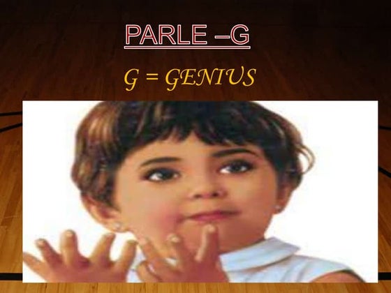 Parle G Profile | PPTX