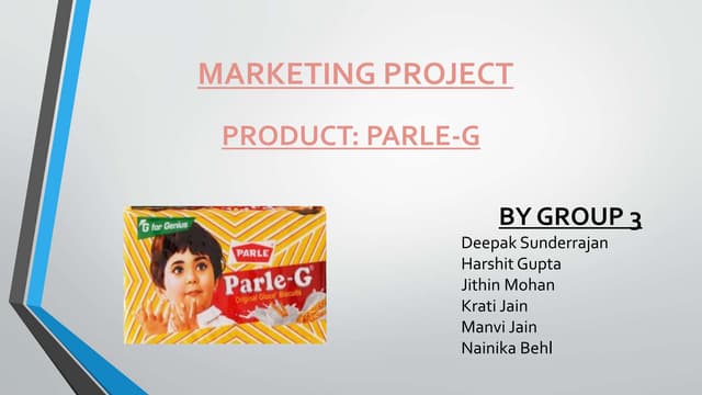 Parle G Introduction | PPTX