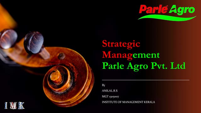 Parle Products Presentation | PPTX | Desserts and Baking | Food & Drink