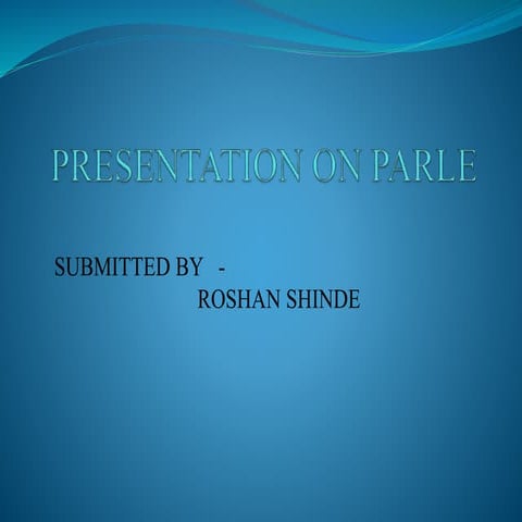 Parle Products Presentation | PPTX