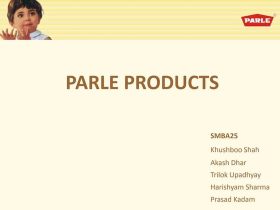 Parle brand | PPT