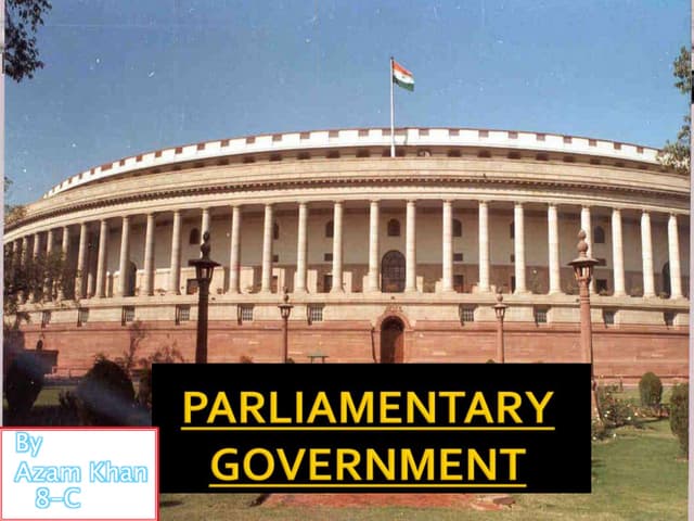 Indian Government system