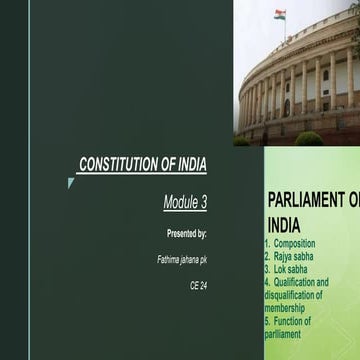 parliamentary government class 8 sst civics | PPTX