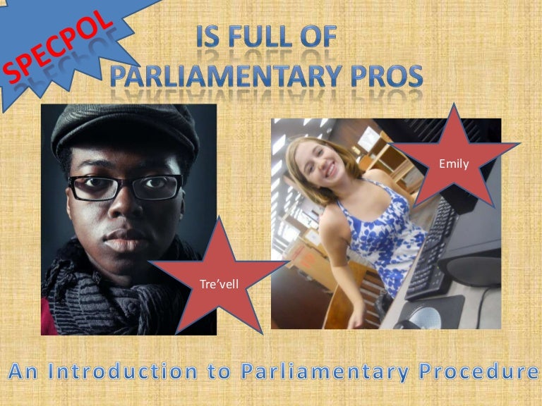 An Intro to Parli Pro