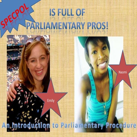 Parli Pro! | PPT