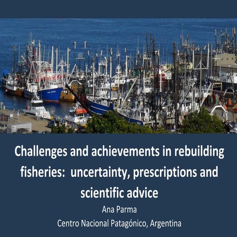 Challenges and achievements in rebuilding fisheries: uncertainty ...