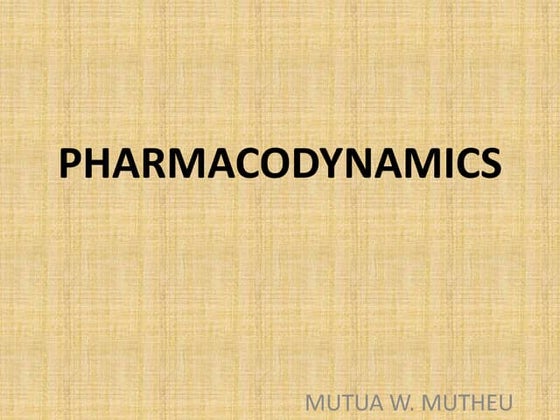 Drug Antagonism and Types. | PPTX