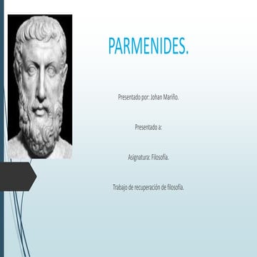 Parmenides | PPTX