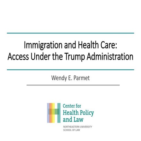 Wendy E. Parmet, "Immigration and Health" | PDF