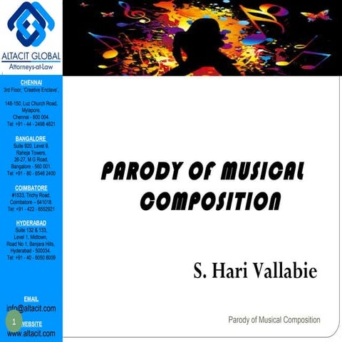 Parody of musical composition | PPT