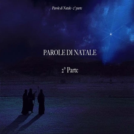 Parole di Natale - 2° parte | PDF