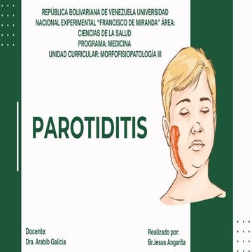 Clase de Parotiditis en el paciente pediatrico.pptx
