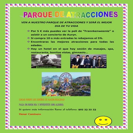 Parque de atracciones | PDF