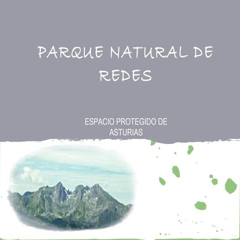 Parque Natural de Redes | PPT