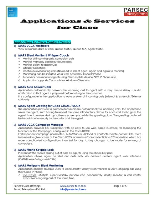 Cisco Finesse Chat Gadgets | PPS