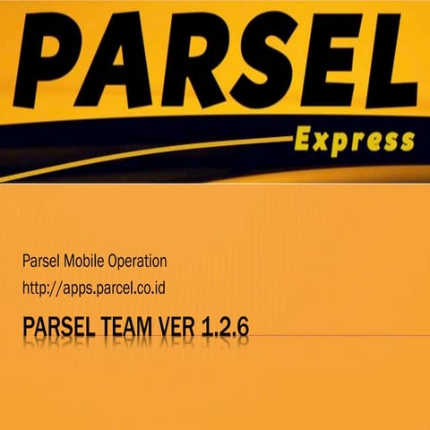 Parsel Team Version 1.2.6 | PDF