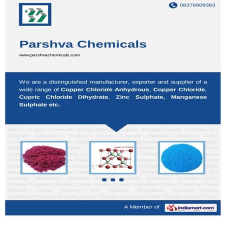 Parshva Chemicals, Ahmedabad, Industrial Chemicals | PDF