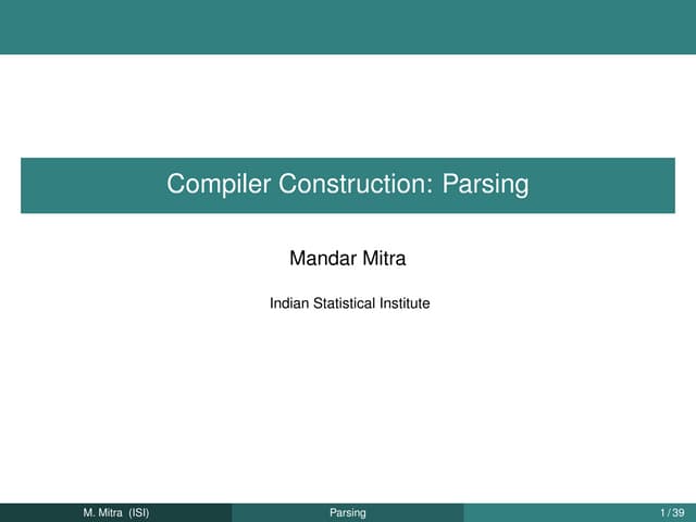 Reduction & Handle Pruning | PPTX