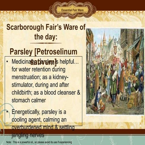 Parsley fair insert for wordpress | PPT