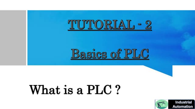 Part 3 block diagram of PLC. | PPTX