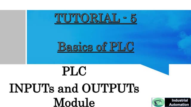 Part 3 block diagram of PLC. | PPTX
