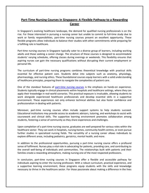 Heritage school of nursing | PDF