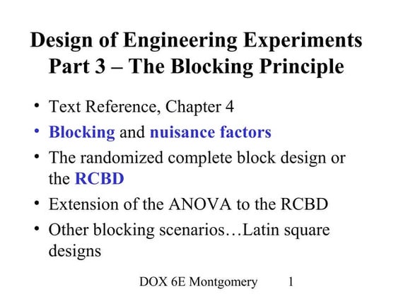 Layout of Agricultural field experiments | PPT