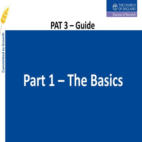 Part 1 - The Basics | PPT
