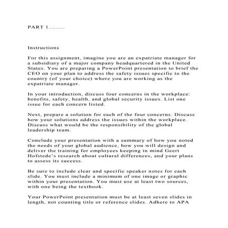 PART 1.........InstructionsFor this assignment, imagine .docx