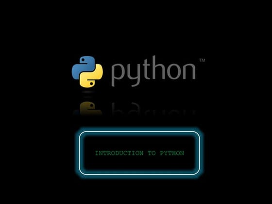 1. pengenalan python | PPT