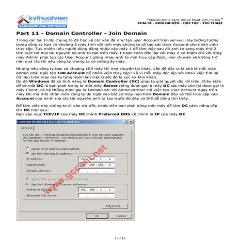 Part 11 domain controller - join domain -www.key4_vip.info