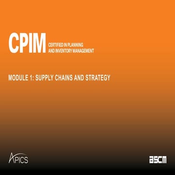 Part 1 &2 (1).pdf APICS materials for learing | PDF