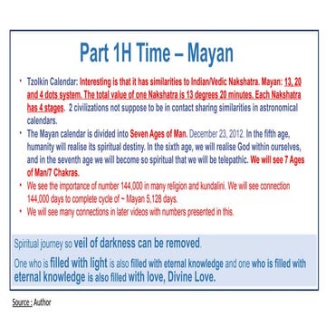 Part 1H Time Mayan and link with vedic and kundalini.pptx