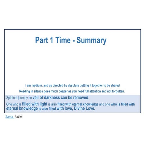 Part 1K Time Summary Of various videos on Time.pdf