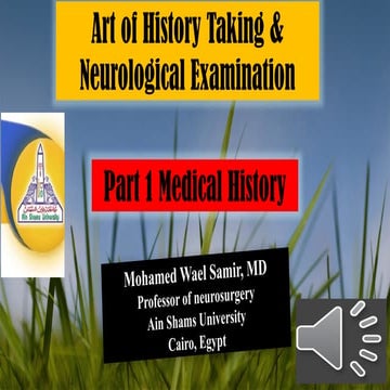 part 1 medical history 2025.pptxEducative presentation about art of ...