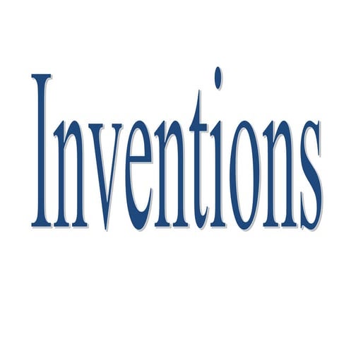 Part 1 modern invention 8 | PPTX