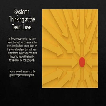 Part 1 systems thinking | PPT